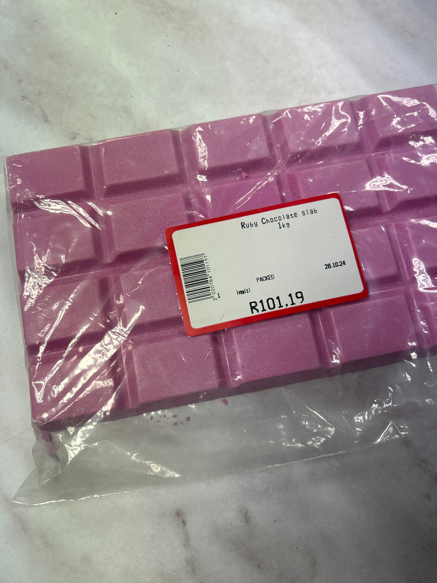 1kg Milk Chocolate Dual Slab Ruby – Lamay
