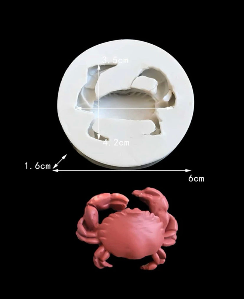 Silicone Mould Crab – Lamay