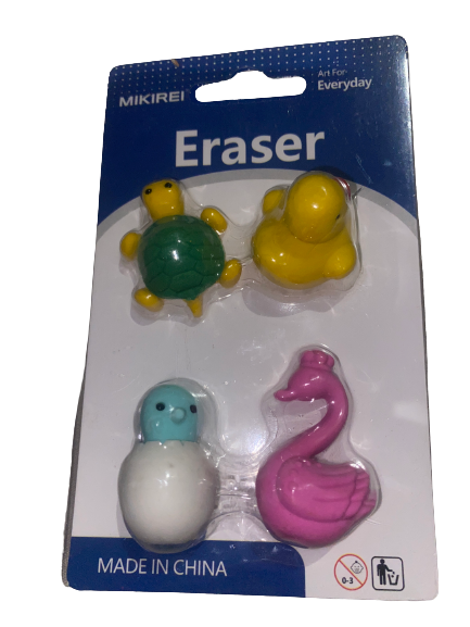 Erasers Set Animal – Lamay