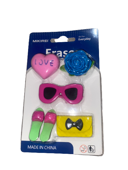 Erasers Set Girly – Lamay