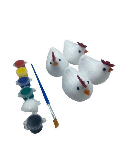 Easter Foam Chicken and Paints – Lamay