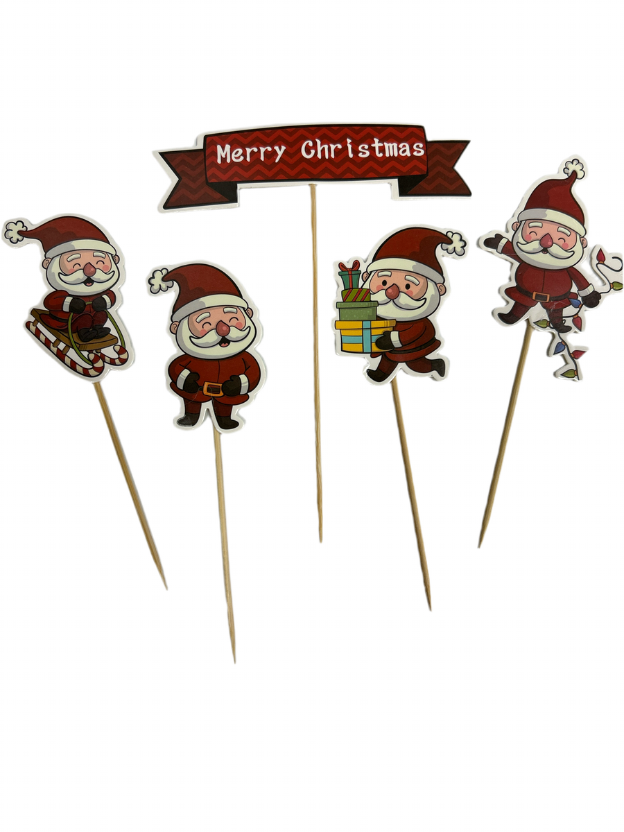 Cardboard Cake Topper Christmas – Lamay