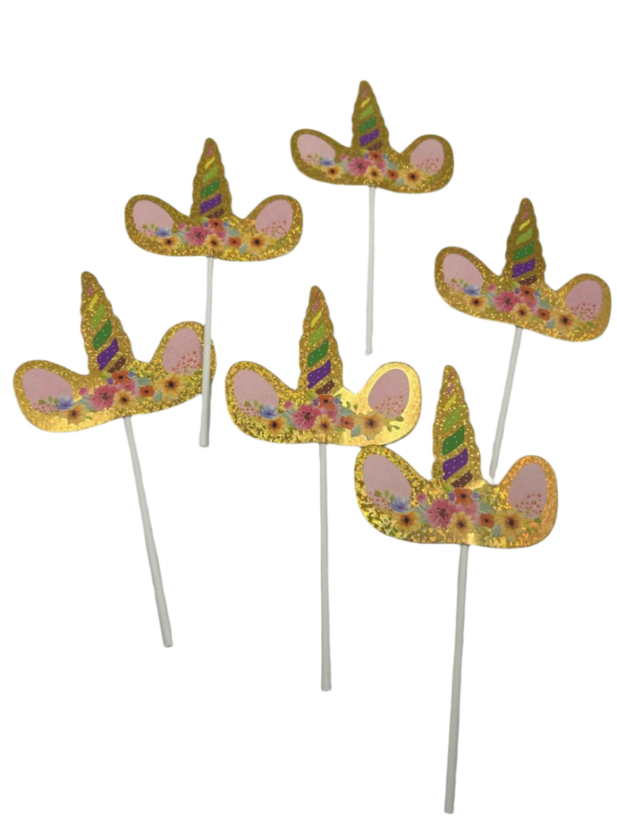 Cardboard Cake Topper Unicorn – Lamay