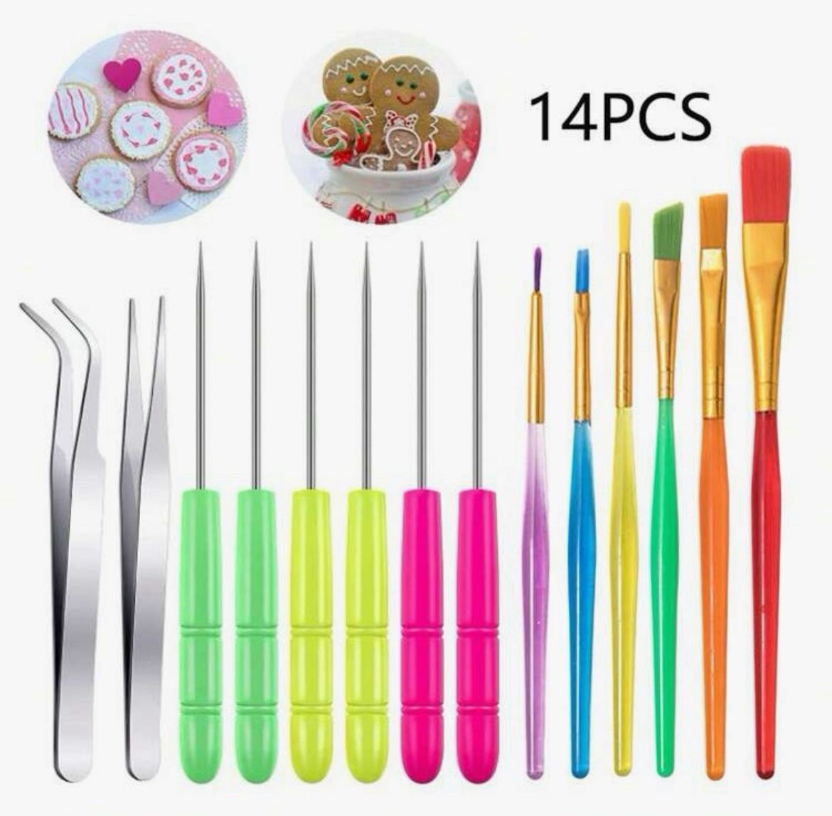 14pc Decorating Painting Baking Set – Lamay