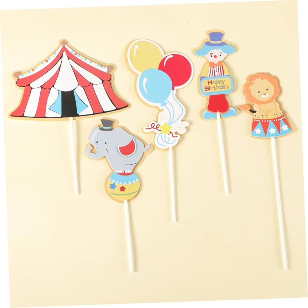 Cardboard Cake Topper Circus – Lamay
