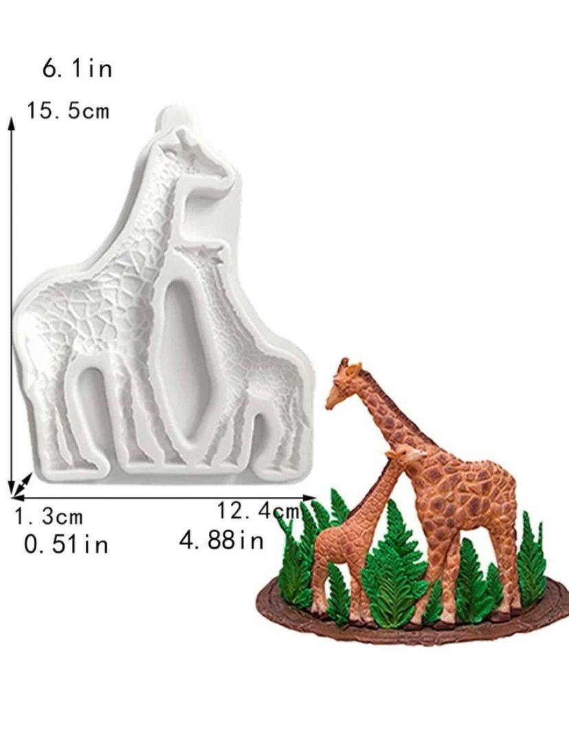 Silicone Mould Giraffe – Lamay