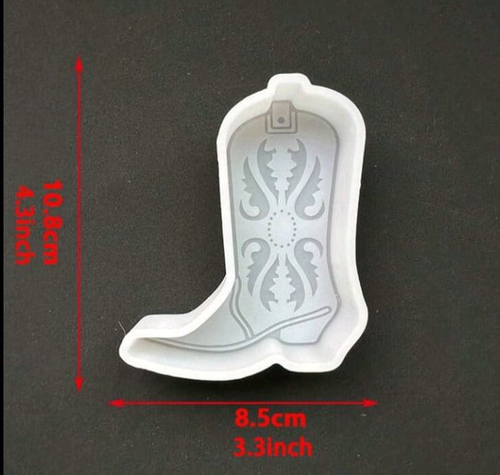 Silicone Mould Cowboy Boot – Lamay
