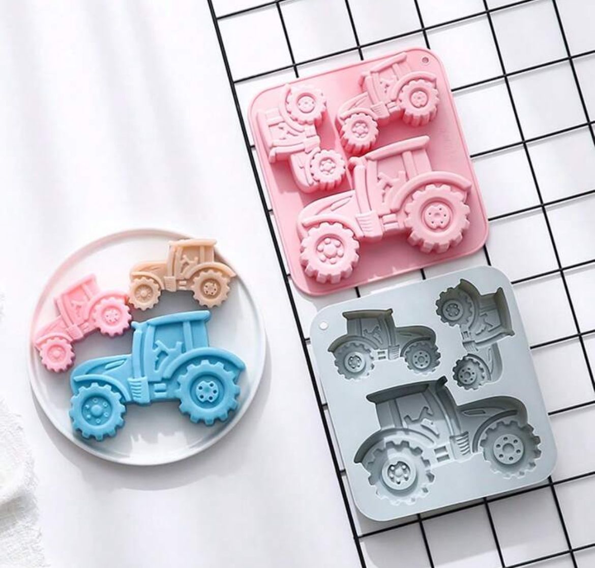 Silicone Mould Chocolate Tractor – Lamay