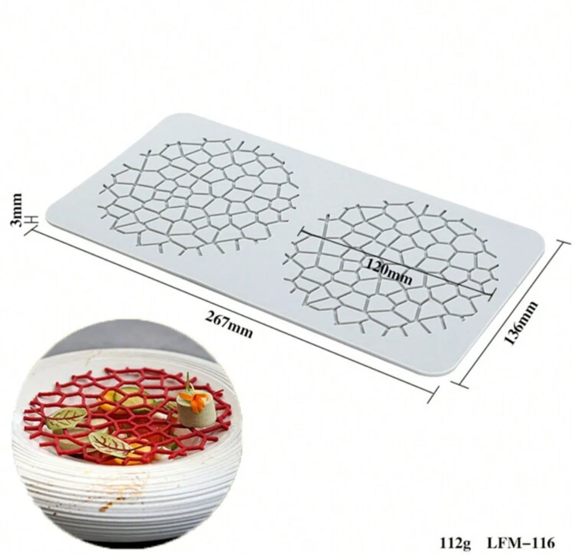 Silicone Mould Chocolate Grid – Lamay