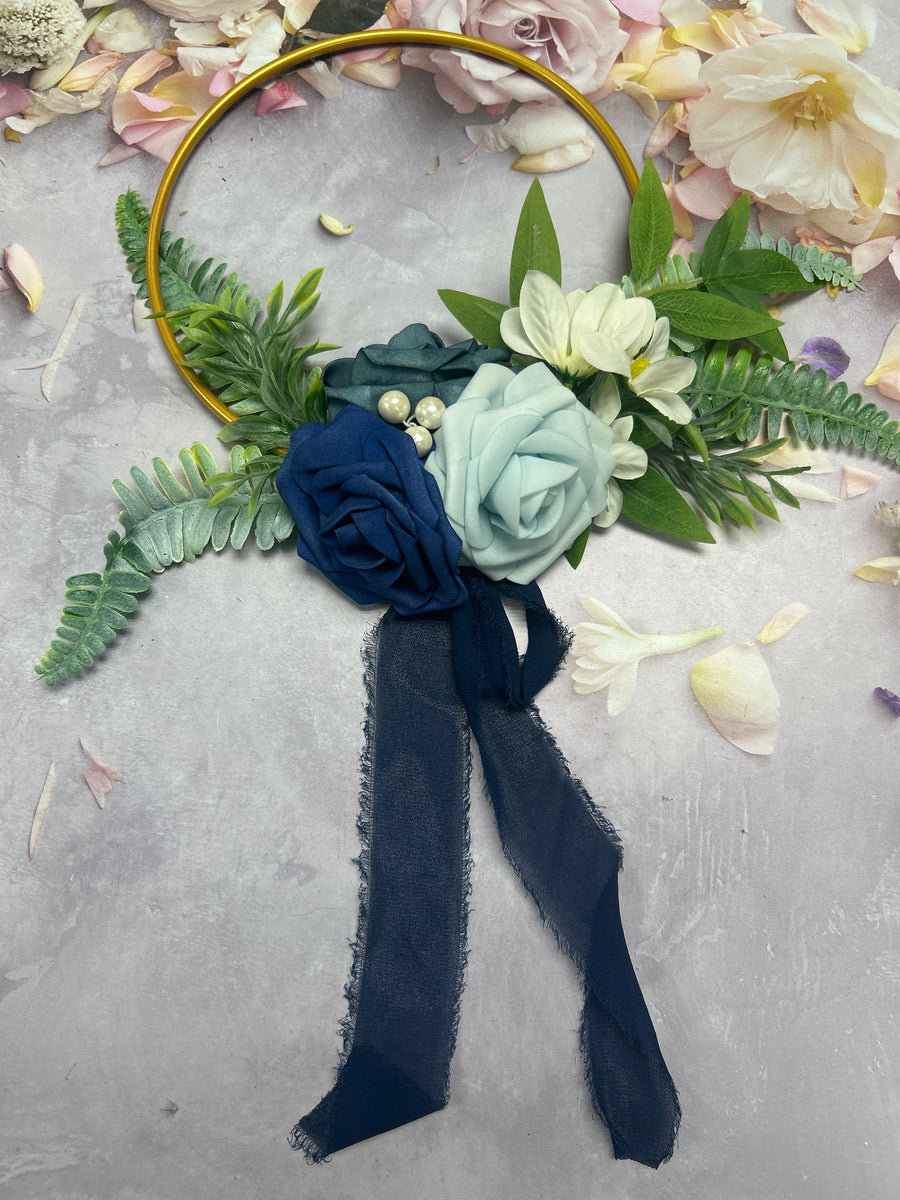 Artificial Flower with Metal Ring – Lamay