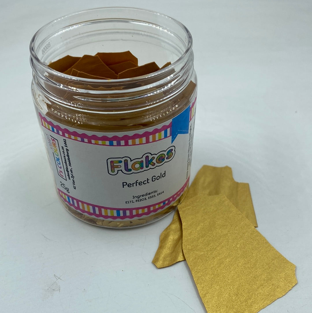 I's Colours Flakes Perfect Gold 25g – Lamay