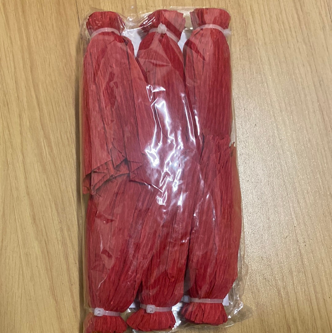 20cm Paper Flower Red 6pcs – Lamay