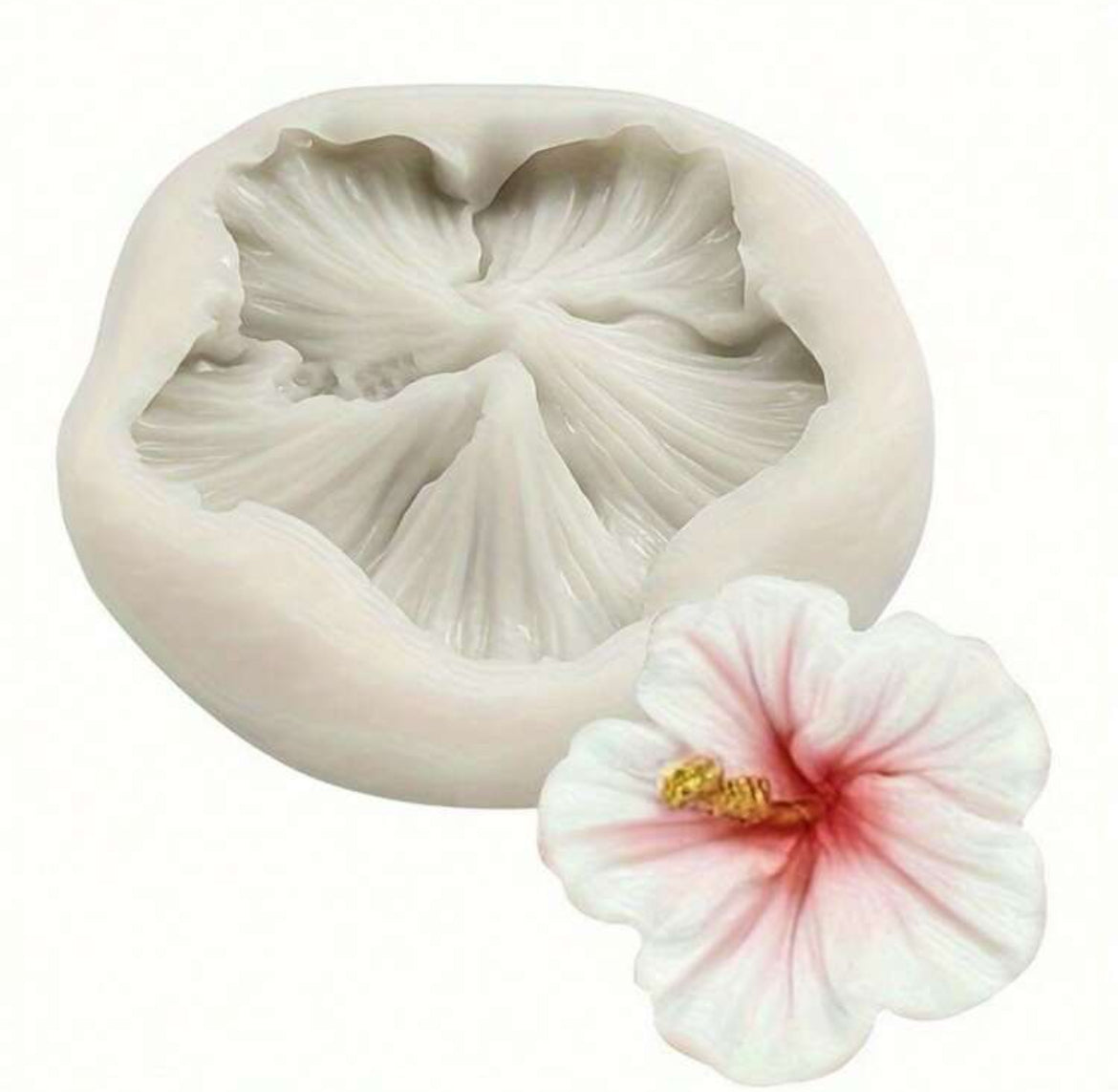 Silicone Mould Hawaiian Hibiscus Flower – Lamay