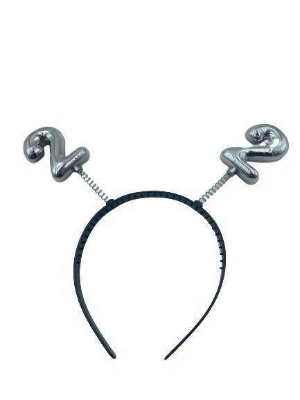 Nr.2 Aliceband With Number Gold – Lamay