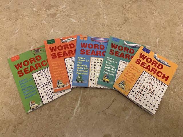 A5 Print Word Search Book – Lamay