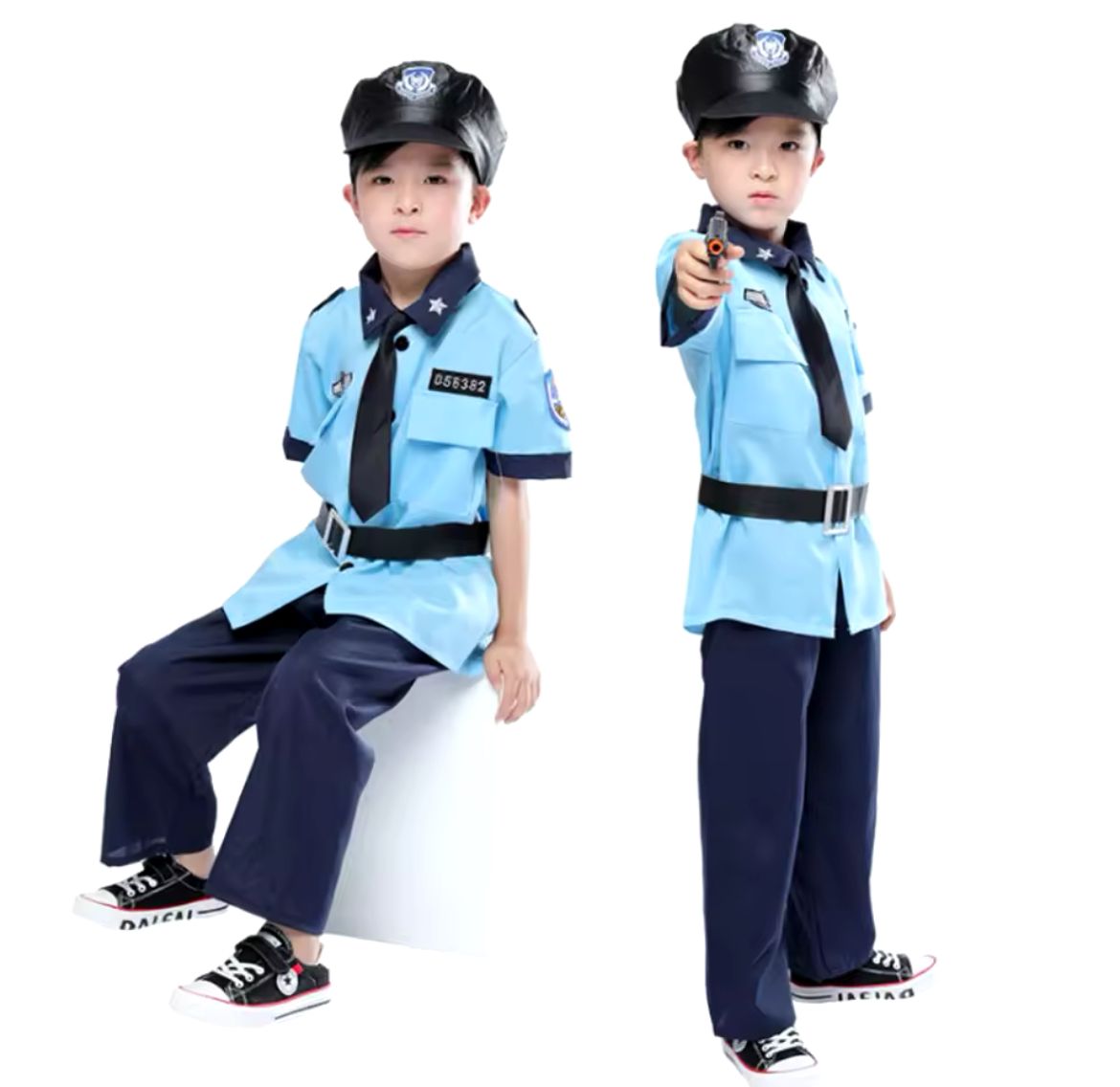 Kids Police Dress-up Set – Lamay