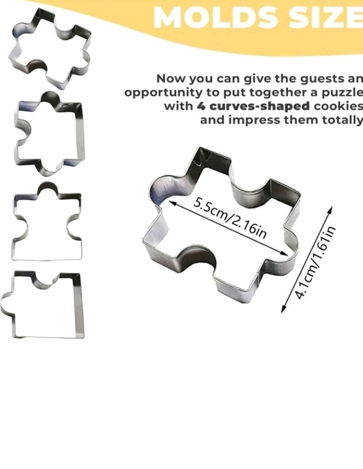Metal Cookie Cutter Puzzle – Lamay