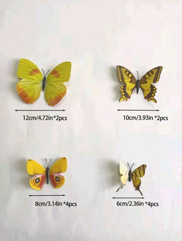 Plastic Butterfly Cake Topper – Lamay