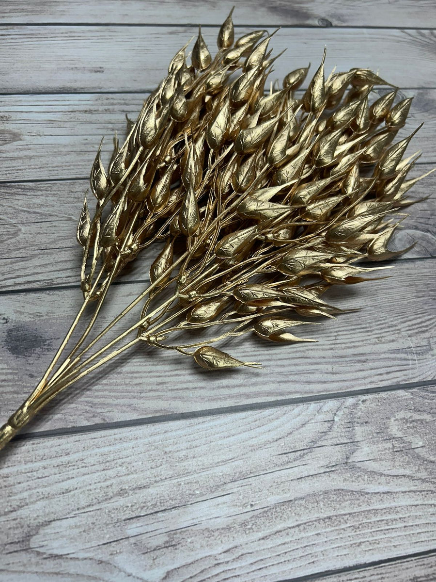 Artificial Plastic Flower Gold – Lamay