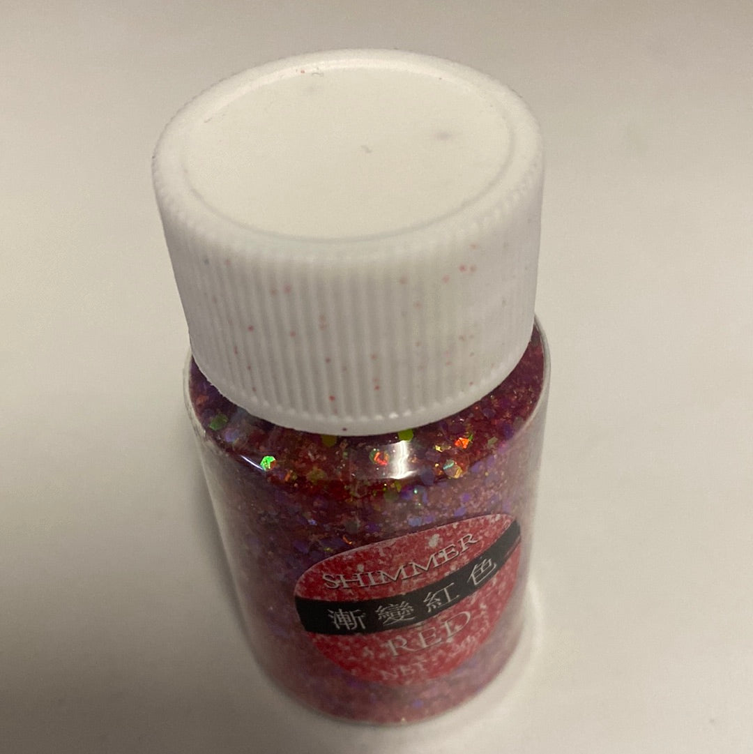 Resin Glitter Shimmer 15ml Red – Lamay