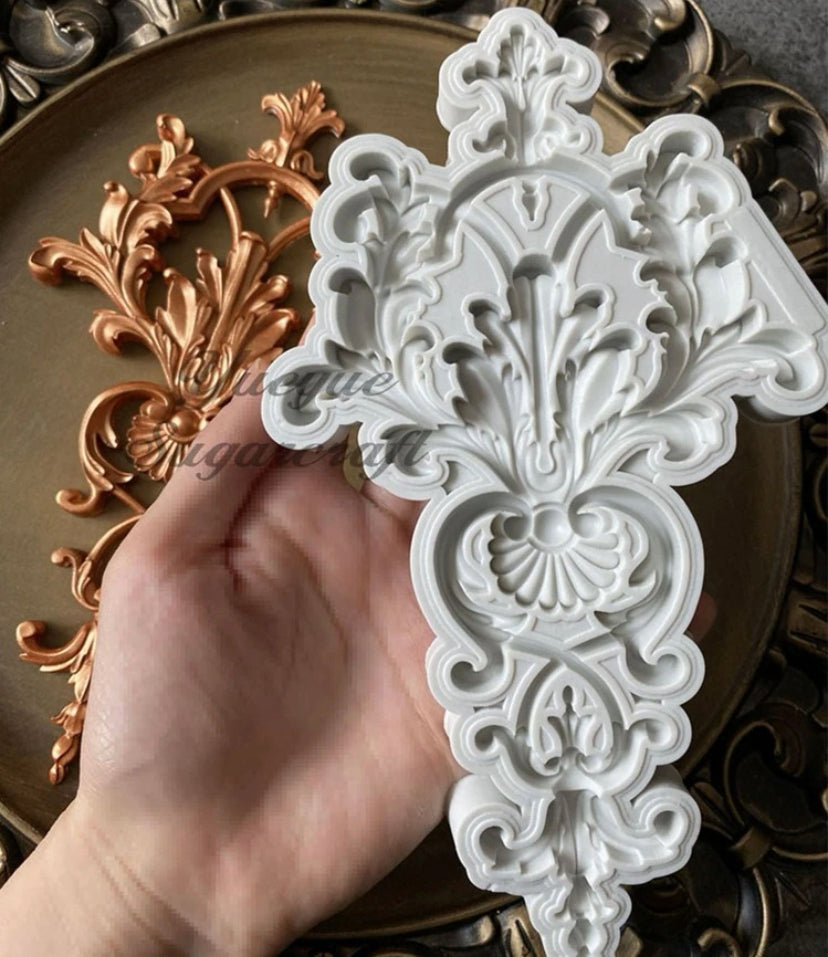 Silicone Mould Large Embellishment – Lamay