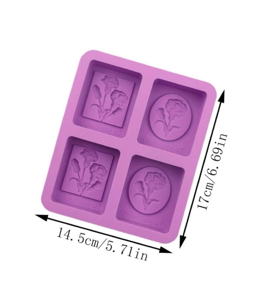 Silicone Mould Soap Flower – Lamay