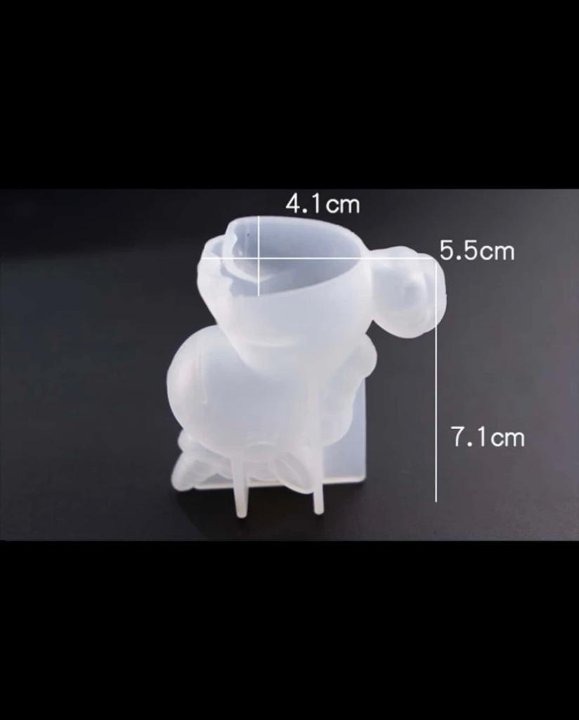 Silicone Resin Mould 3d Unicorn – Lamay