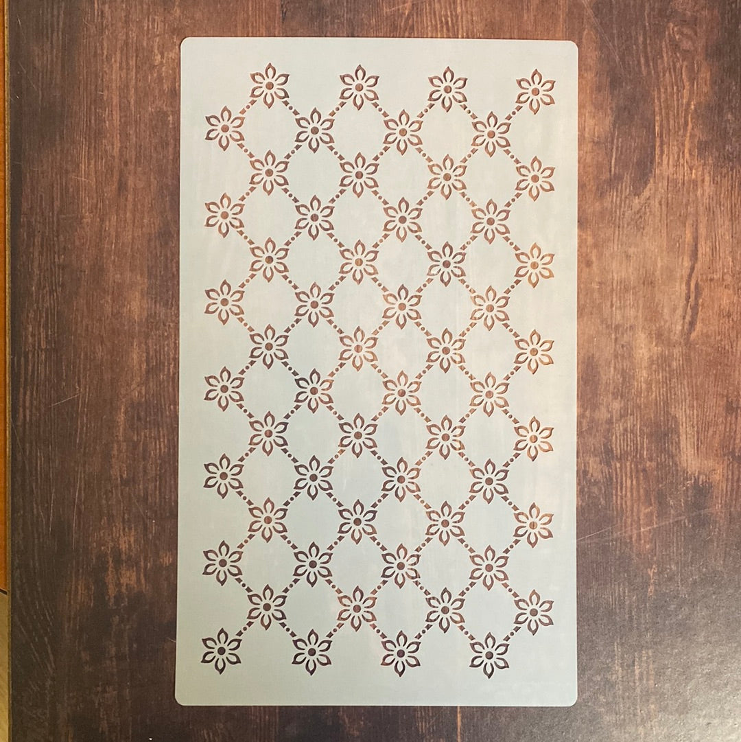 Cake Decorating Stencil Flower – Lamay