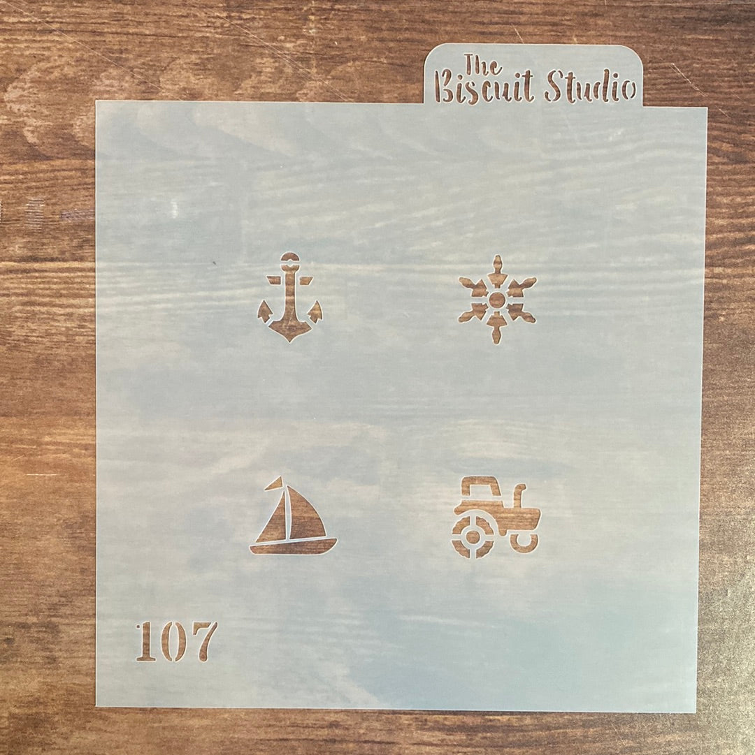 Biscuit Studio Baby Boy Stencil Set 5pc – Lamay