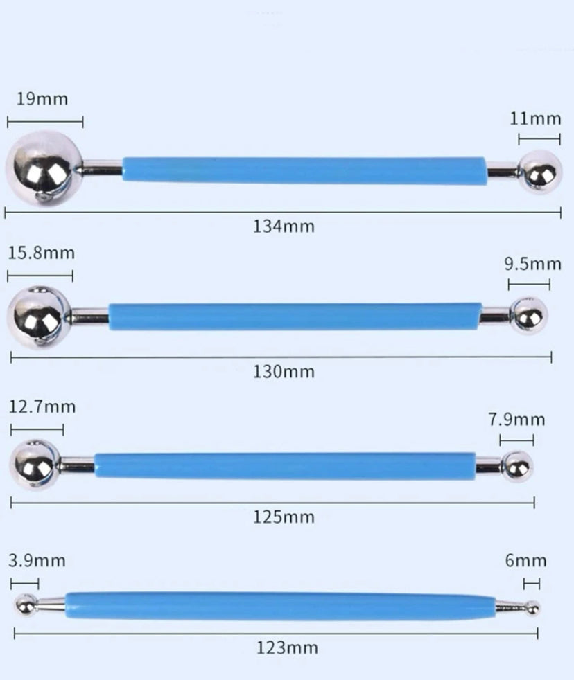 Fondant Modeling Ball Tools tools – Lamay