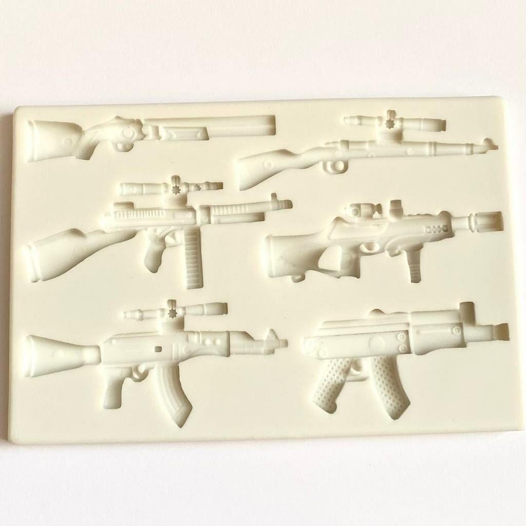 Silicone Mould Army Guns – Lamay