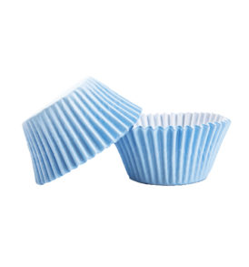Light Blue Cupcake Wrappers – Lamay