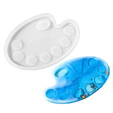 Silicone Mould Soft Resin Paint Pallet – Lamay