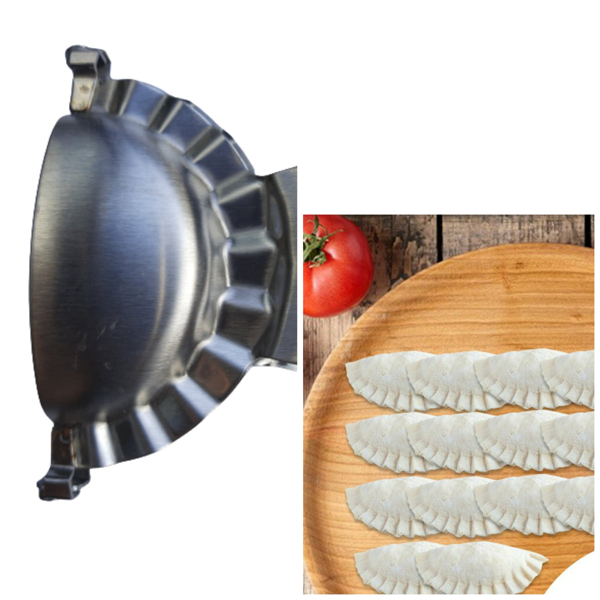 Pie pastry maker dumpling stainless steel Large – Lamay